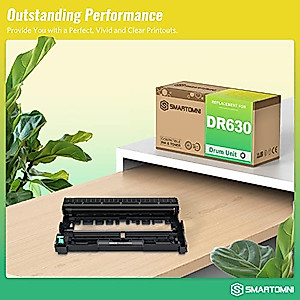 S SMARTOMNI Compatible DR-630 Drum Replacement for Brother DR630 Drum for Brother MFC- L2700DW L2740DW L2720DW L2707DW HL- L2300D L2340DW L2360DW L2380DW L2320D DCP L2540DW L2520DW Printer (No Toner)