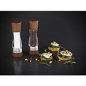 Cole & Mason H594298G Salt and Pepper Mill, 190mm, Forest Wood
