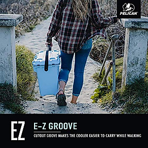 Pelican 20 Quart Elite Cooler (Gun Metal/OD Green)