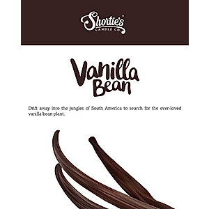 Shortie's Candle Company Vanilla Bean Wax Melts Bulk Pack - Formula 117-4 Highly Scented Bars - Made with Natural Oils - Bakery & Food Air Freshener Cubes Collection