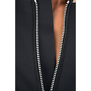 SEAC Ciao, Women's Shorty Suit, 2.5 mm Neoprene for Snorkelling, Scuba Diving and other Water Activities, black/blue, x-large (0010067032105A)