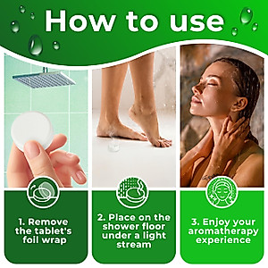 Cleverfy Shower Steamers Aromatherapy - Stocking Stuffers for Women and Teens and Christmas Gifts for Women. 18 Pack of Eucalyptus & Mint Shower Bombs for Relaxation and Nasal Congestion.