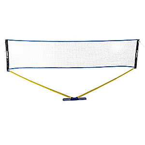 Triumph Sports Multi-Sport Versatile Combo Outdoor Game Net Set Includes Volleyball, Badminton, and Pickleball, Blue (35-7510-2)