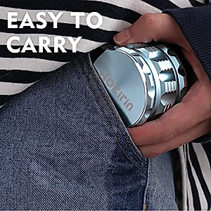 HOKirin 2.5" Grinder Large Kitchen Grinder for Spice Light Blue