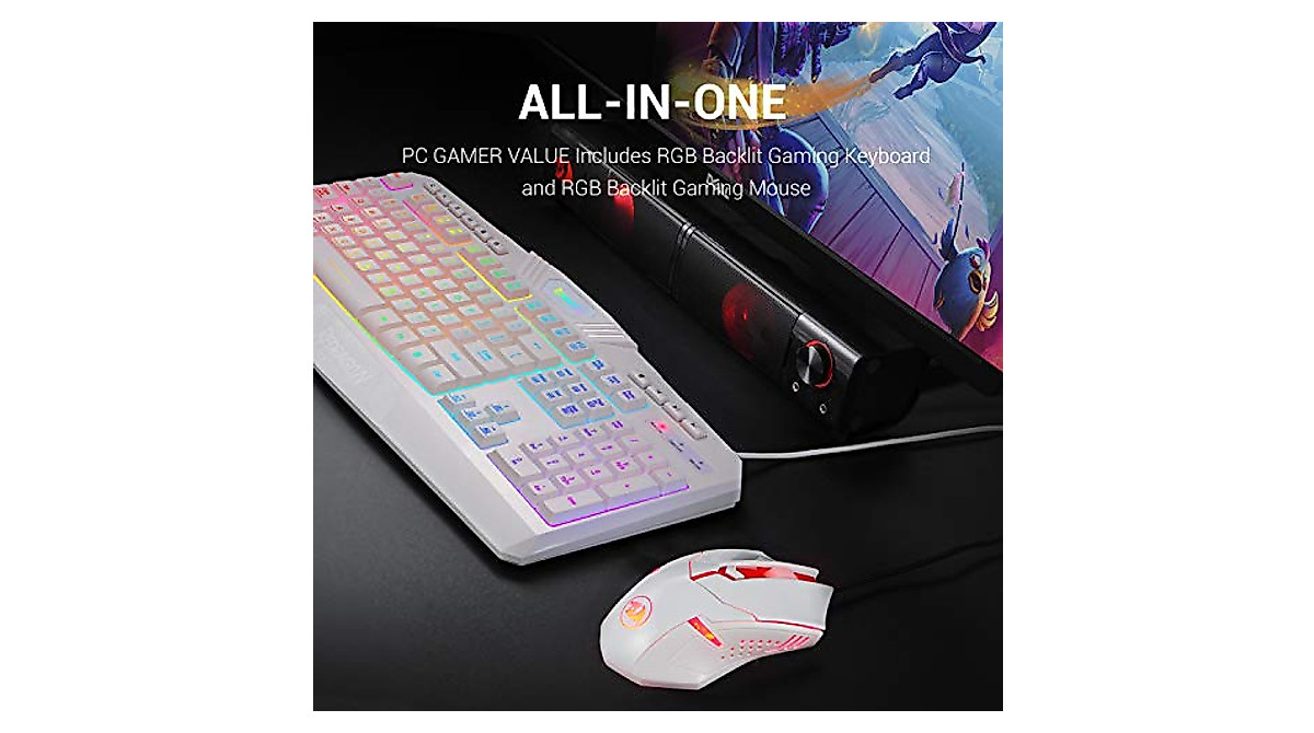 Redragon S101 RGB Gaming Keyboard & Mouse Combo