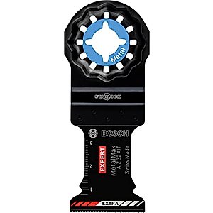 Bosch Professional 1x Expert MetalMax AIZ 32 AIT Multitool Blades (for Steel, Stainless Steel, Width 32 mm, Accessory Multitool)