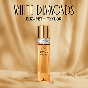 Elizabeth Taylor Women's Perfume, White Diamonds, Eau De Toilette EDT Spray, 0.5 fl. oz