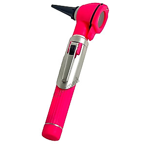 New Mini Otoscope Fiber Optic Medical Diagnostic Examination Plus 1 Replacement Bulb Cynamed