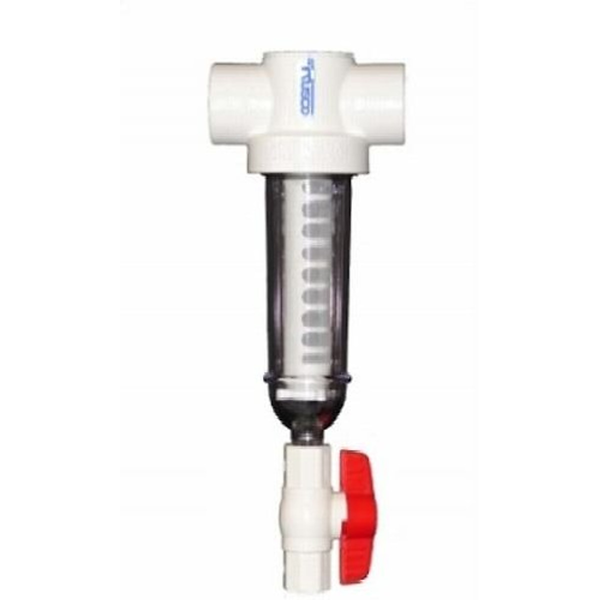 Rusco / Vu-Flow 2" Spin-Down Polyester Filter with Flush Valve 1000 Mesh (2-1000-F)