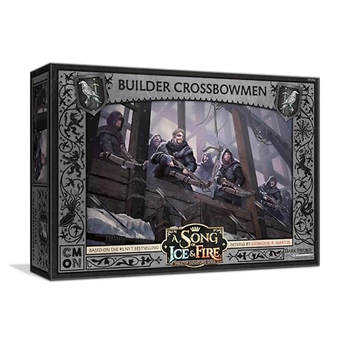 CMON A Song of Ice and Fire Tabletop Miniatures Game Builder Crossbowmen Unit Box - Deadly Marksmen of Westeros! Strategy Game for Adults, Ages 14+, 2+ Players, 45-60 Minute Playtime, Made