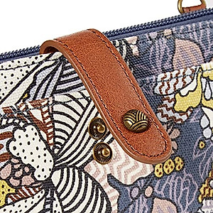 Sakroots womens Women s Large Smartphone Crossbody, Shadow Flower Power, One Size US