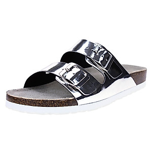 Skechers Women's Two Strap Relax Fit Memory Foam Sandal Size 9