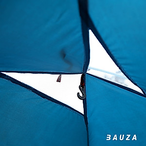 BAUZA 3-4 Person Pop Up Waterproof Tent, Spacious Interior, Easy Setup, Ideal for Camping and Hiking