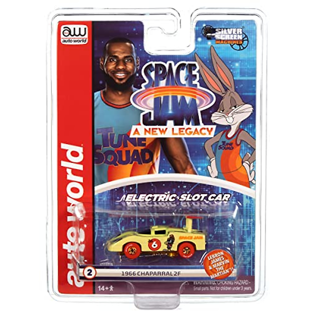Auto World Thunderjet 1966 Chaparral 2F HO Scale Slot Car