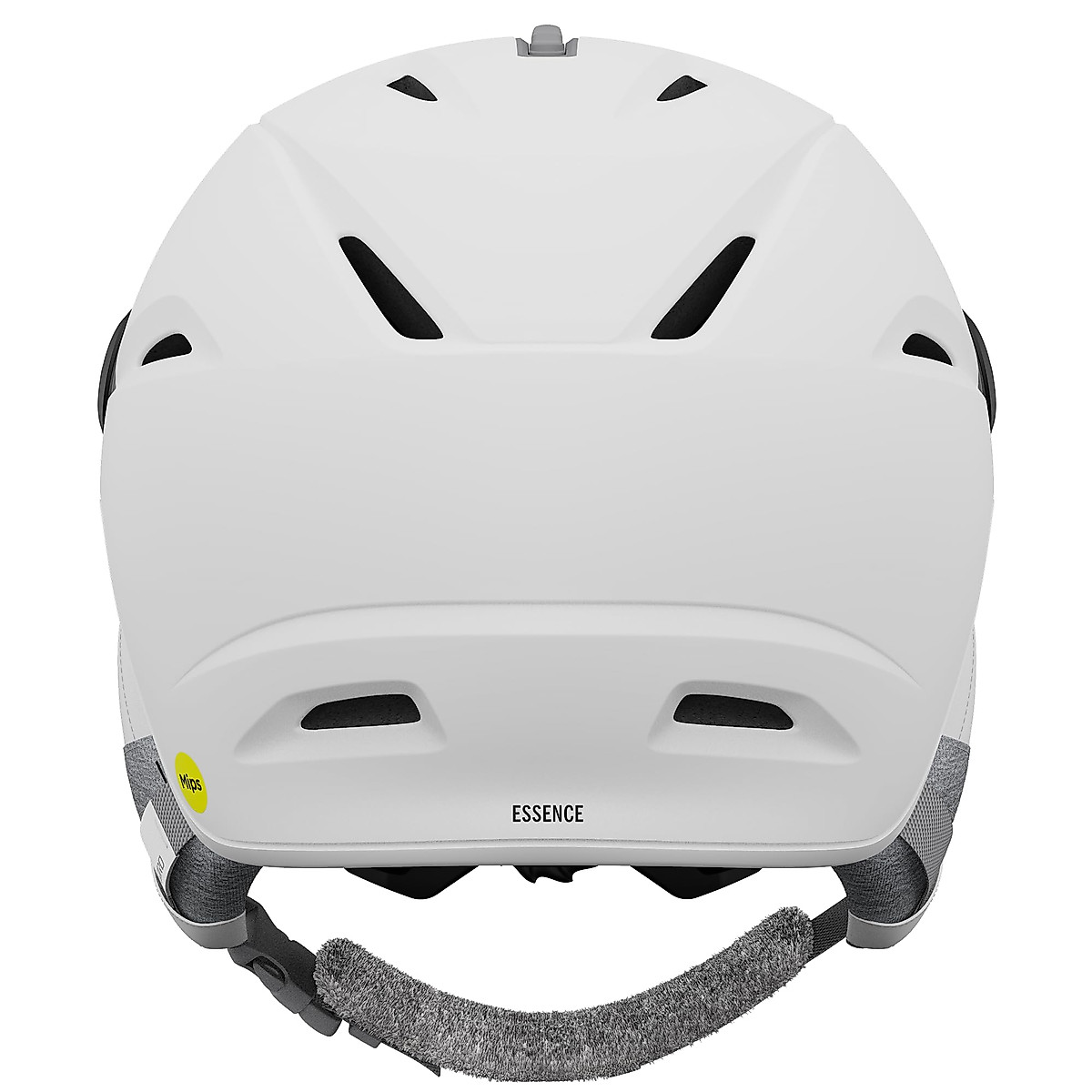 Giro Essence MIPS Ski Helmet - Snowboard Helmet for Women & Youth with Integrated Shield/Visor - Matte White - S (52-55.5cm)