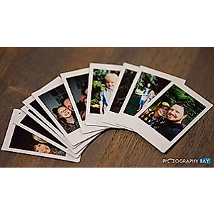 Fujifilm INSTAX Mini Instant Film (White) For Fujifilm Mini 8 & Mini 9 Cameras w/ Microfiber Cloth by Quality Photo (100 Film Sheets)