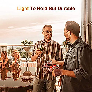 AIDEA Wood Cutting Board Cheese Board with Handle Set of 2 - Wood Charcuterie Platter Serving Tray for Cheese, Crackers, Meat And Wine- Great for Birthday, Housewarming & Wedding Gifts