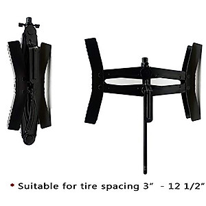 Liphontcta RER Wheel tire Chock, 2 Sets, for RV Safety, levering System, Heavy Duty Garden Sculpture Outdoor Decoration