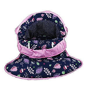 Replacement Part for Fisher-Price Sit-Me-Up Baby Seat - GVG57 ~ Replacement Seat Pad/Cover ~ Purple, Blue and Pink Fun Print