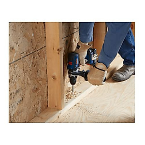 Bosch GSB18V-755CB25-RT 18V Brute Tough Connected-Ready EC Brushless Lithium-Ion 1/2 in. Cordless Hammer Drill Driver Kit with 2 Batteries (4 Ah) (Renewed)