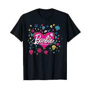 Barbie Halloween Heart Sugar Skulls T-Shirt