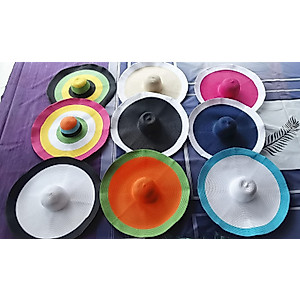 Oversized Beach Hat Women, Summer Vacation Extra Large Wide Brim Packable Floppy Big Sun Straw Hats for Women Foldable, Colorful