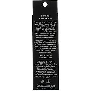 Poreless Face Primer - Clear by e.l.f. for Women - 0.47 oz Primer - (Pack of 2)