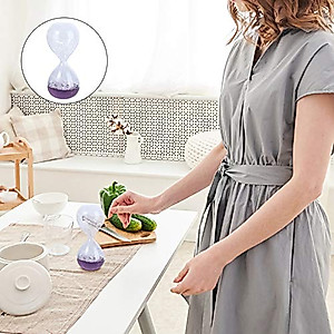 UPKOCH Hour Glass Timer- Ornament Desk Classroom Foam Sandglass Mins/Hourglass Play Home Sensory Dream Glass Mixed Covered Birthday Bedroom for Oil Clock Singing Bubble Water Wiggler