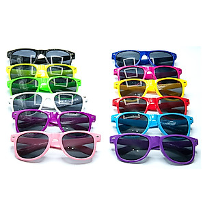100pc Personalized Wedding Sunglasses Bulk for Guests Party Favors,Custom Personalized Logo Sunglasses Womens Men,Wedding Bridesmaid Sunglasses Gifts,Bachelor Party Favors Set （Mixed）