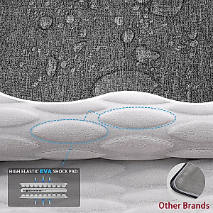 ZINZ Slim & Expandable Case 12.9 13 inch Travel Laptop Shoulder Bag for MacBook Air 13" M3/M2/M1, MacBook Pro 13" M2/M1, iPad Pro 12.9"/13"/11", iPad Air 13",L01G05