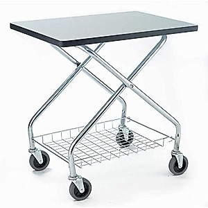 Global Industrial Fold and Store Service Cart, 350 Lb. Capacity, 28"L x 19"W x 29"H