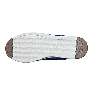 Woolloomooloo Shoe Suffolk Unisex - Merino Wool Footwear - Slip On - Comfort and Support - Lightweight - Soft - Moisture Wicking, Denim, Women's 6.5-7 M US