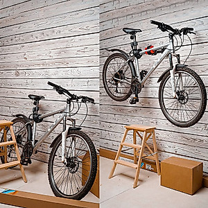 Xeternity-Made Foldable Heavy Duty Wall Mount Bike Repair Stand Bicycle Maintenance Rack Workstand