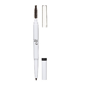 e.l.f. Instant Lift Brow Pencil, Dual-Sided, Precise, Fine Tip, Shapes, Defines, Fills Brows, Contours, Combs, Tames, 0.006 Oz, Deep Brown, 1 Count