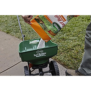 Scotts Turf Builder Mini Spreader & SummerGuard Lawn Food Bundle