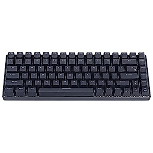 ciciglow Mechanical Gaming Keyboard, Portable 84 Keys USB C Keypads with RGB Backlight Light for PC Gamers Laptop Work，Wired Keyboards with Type C Port(Black)