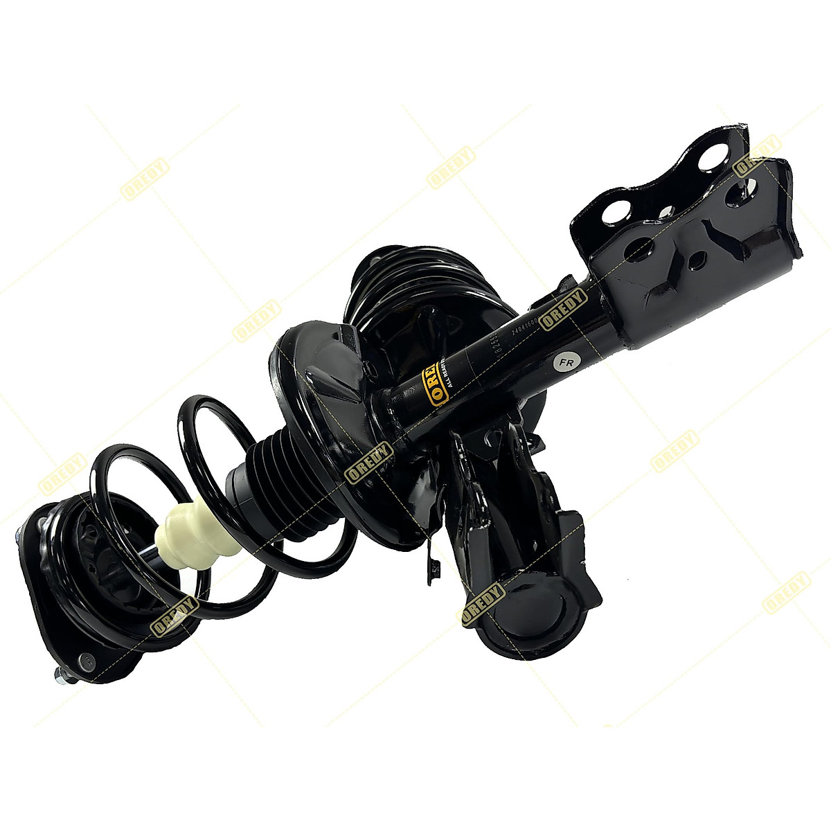 OREDY 2 Front Struts for Toyota Corolla 2009 2010 2011 2013 1.8L USA Built w/ M10 Stud Shock Absorbers w/Coil Spring Assembly - 572598 572597