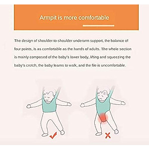 Deso Baby Walker, Assistant Walking Harness, Adjustable Breathable Baby Walking Helper, Functional Safety Stand Up and Walking Belt for Babies and Toddlers (6-24months)