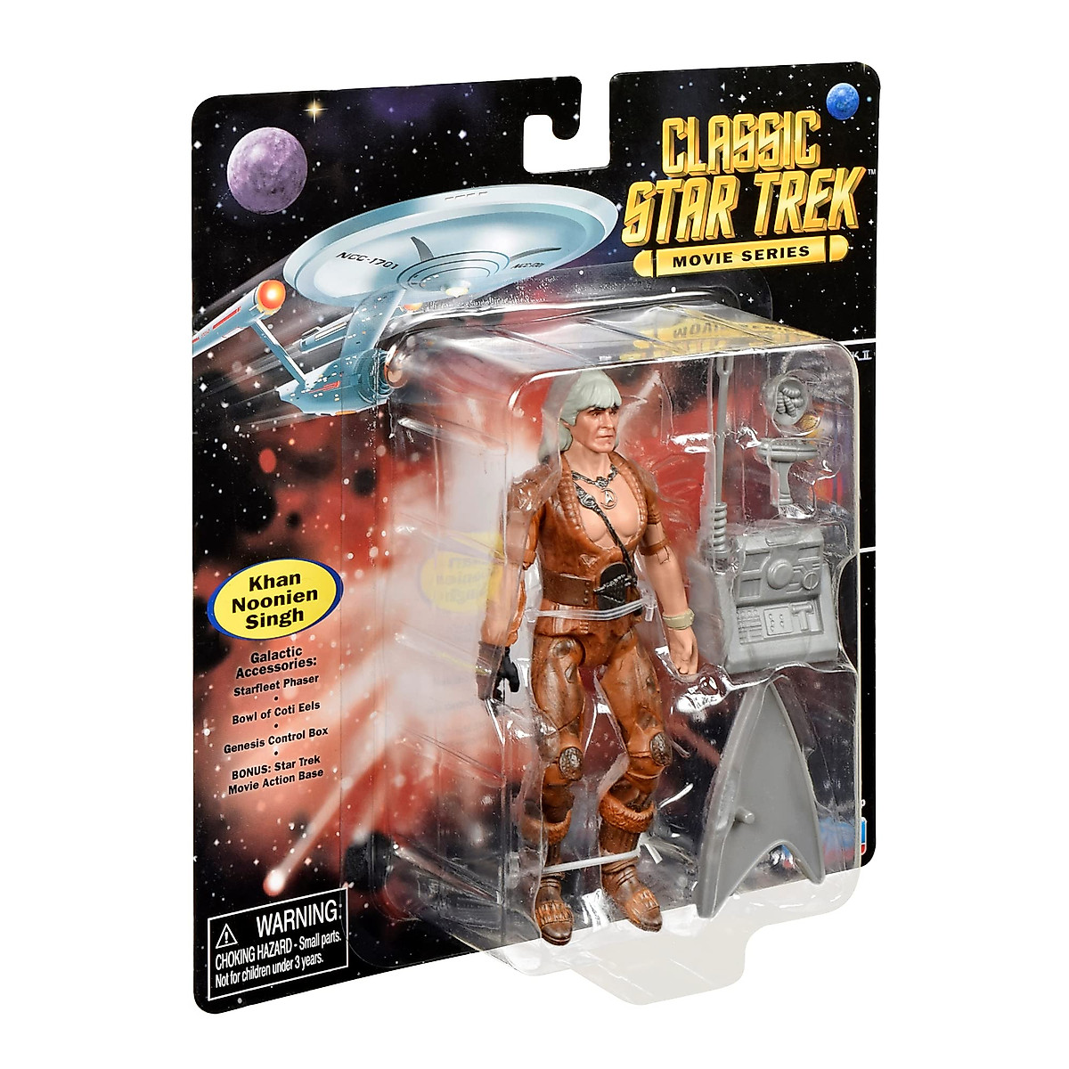 Star Trek Playmates Toys Wrath of Khan: Khan 5 Inch Figure (63150)