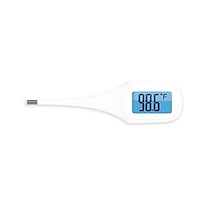 JASUN Thermometer for Adults Digital Oral Thermometer Fast Reading Rectal Armpit Thermometer for Baby and Adults with Fever Indicator Memory Recall Fathers Gifts