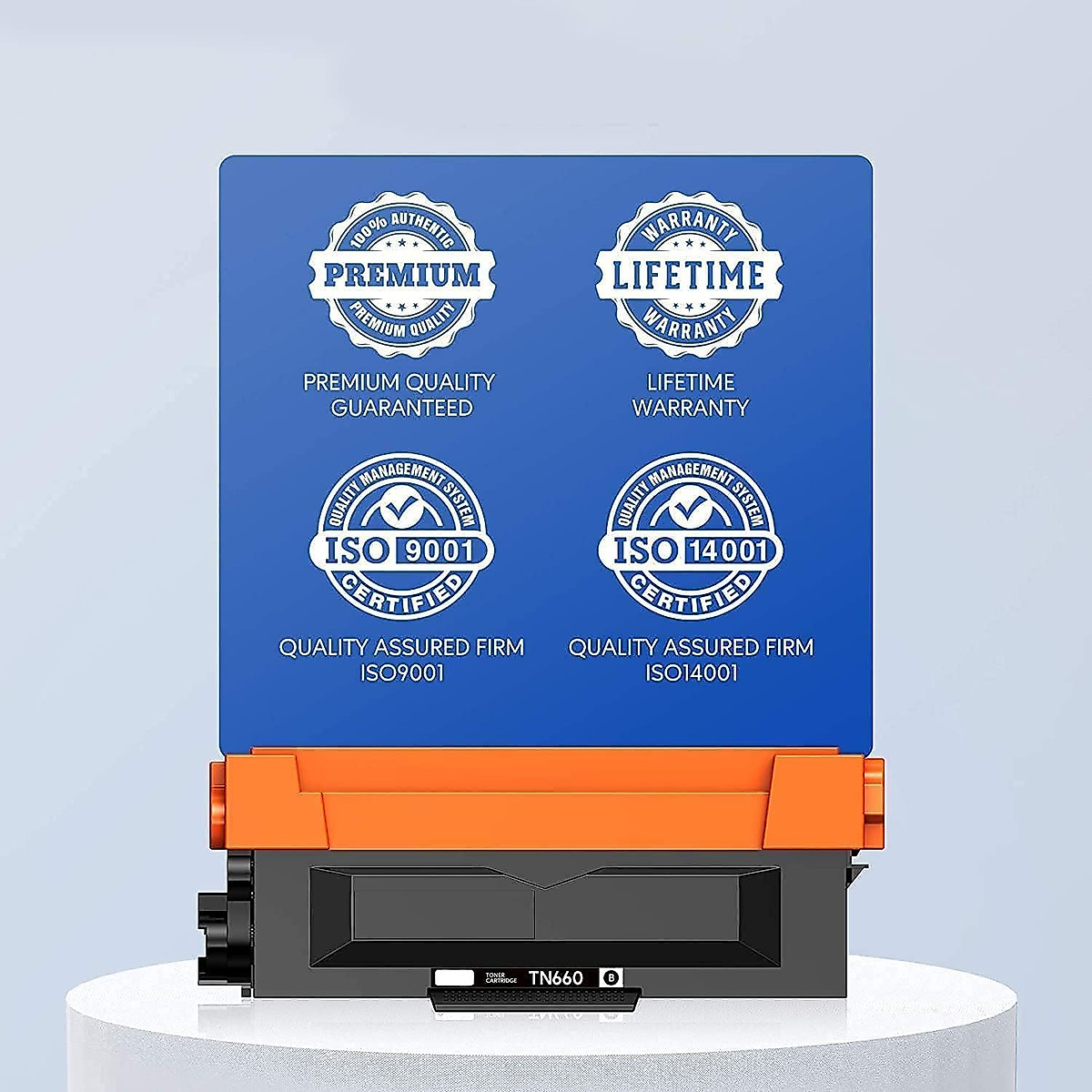 TN660 Toner Cartridge Replacement Compatible for Brother TN 660 TN-660 TN630 High Yield to use with HL-L2380DW HL-L2320D HL-L2340DW DCP-L2540DW MFC-L2700DW MFC-L2720DW Printer (Black, 4 Pack)