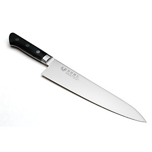 Yoshihiro INOX AUS10 Stain-Resistant Steel Ice Hardened Gyuto Chefs Knife (8.25'' (210mm))