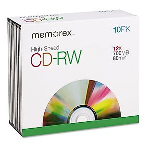 Imation DISC,CDRW,80,12X,10/PK