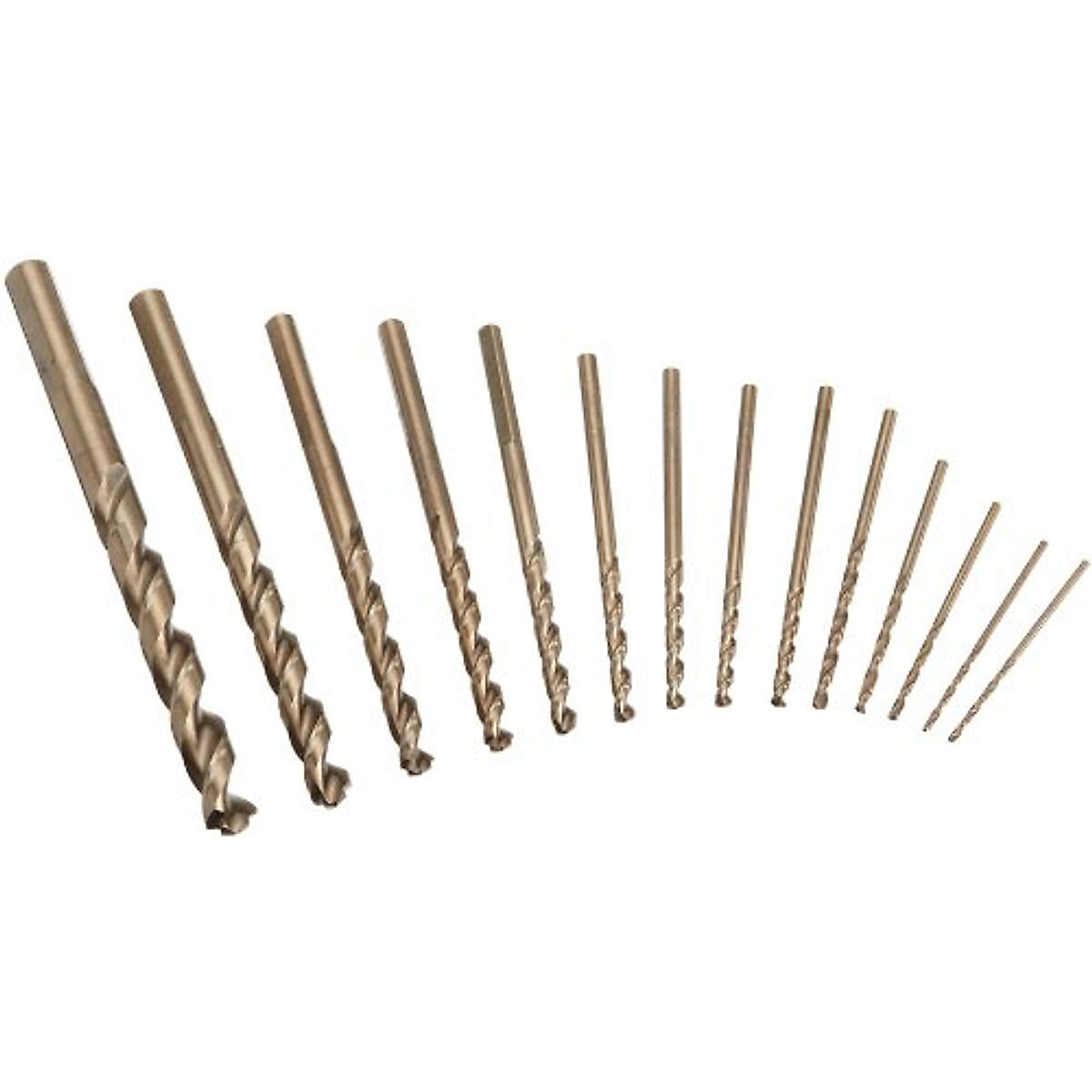 DEWALT DW1263 14-Piece Cobalt Alloy Pilot Point Drill Bit Set