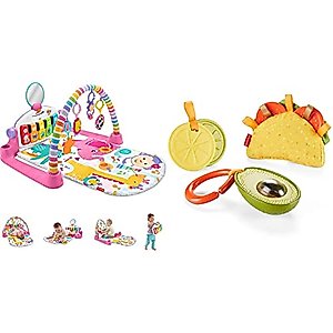 Fisher-Price Deluxe Kick & Play Piano Gym, Pink Fisher-Price Taco Tuesday Gift Set