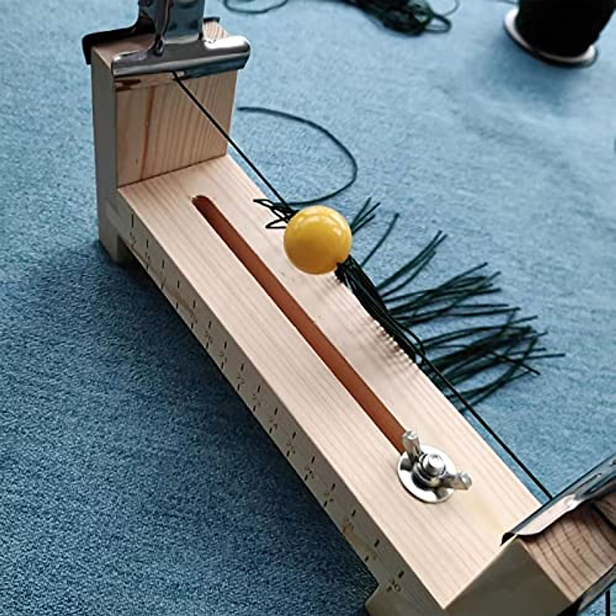 Wood Bracelet Jig, Adjustable Length Paracord Jig Bracelet Maker U Shape Clear Scale Bracelet Jig Kit DIY Wristband Rope Knot Braided Fixing Tools