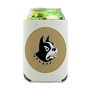 Wofford College Primary Logo Can Cooler - Drink Sleeve Hugger Collapsible Insulator - Beverage Insulated Holder