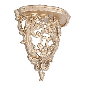 Gsycle Floating Shelves, European Hollow Style Shelf Wall Mount Storage Rack Decoration Shelf for Home Living Room Decorations