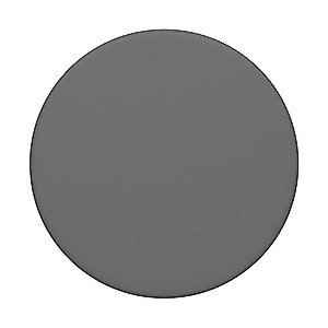 Simple Solid Color Chic Mid Grey Gray Design PopSockets Swappable PopGrip