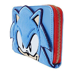 Loungefly Sonic The Hedgehog Classic Plush Zip Around Wallet